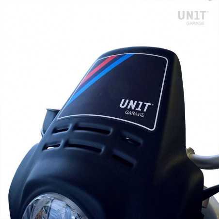 Windbreaker sticker Fennel Unit BMW R NineT - black/blue/red
