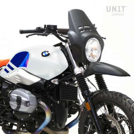 Windshield & mudguard Paris Dakar BMW R NineT Urban GS - black