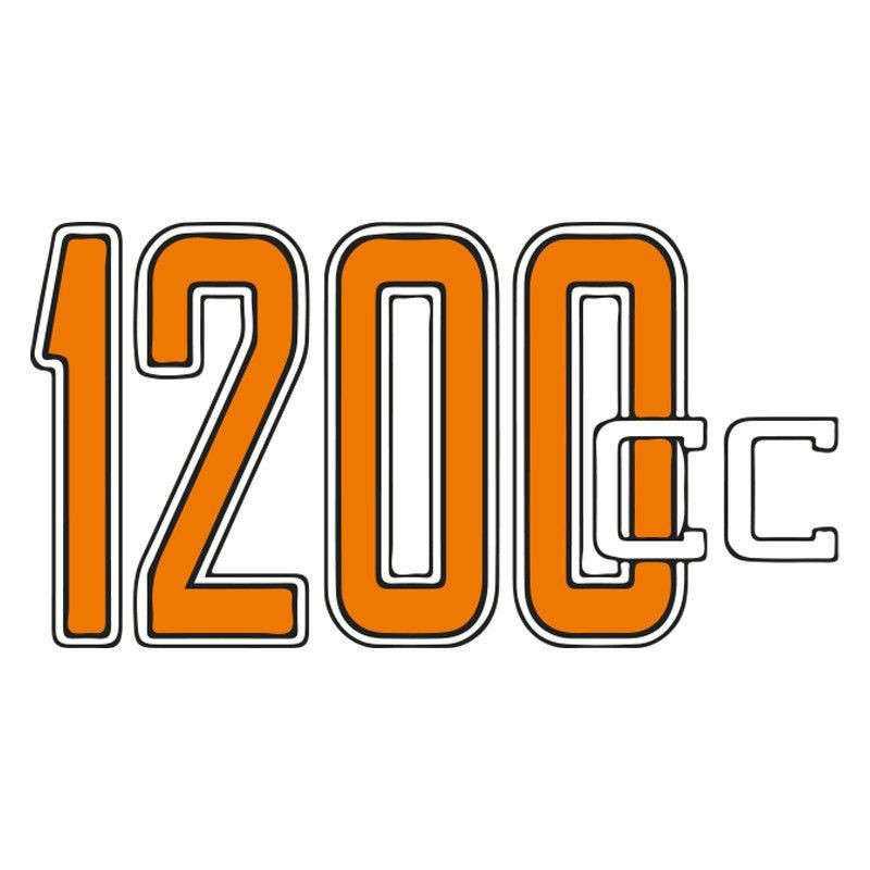 Tank sticker “1200cc” CreativGarage BMW R NineT