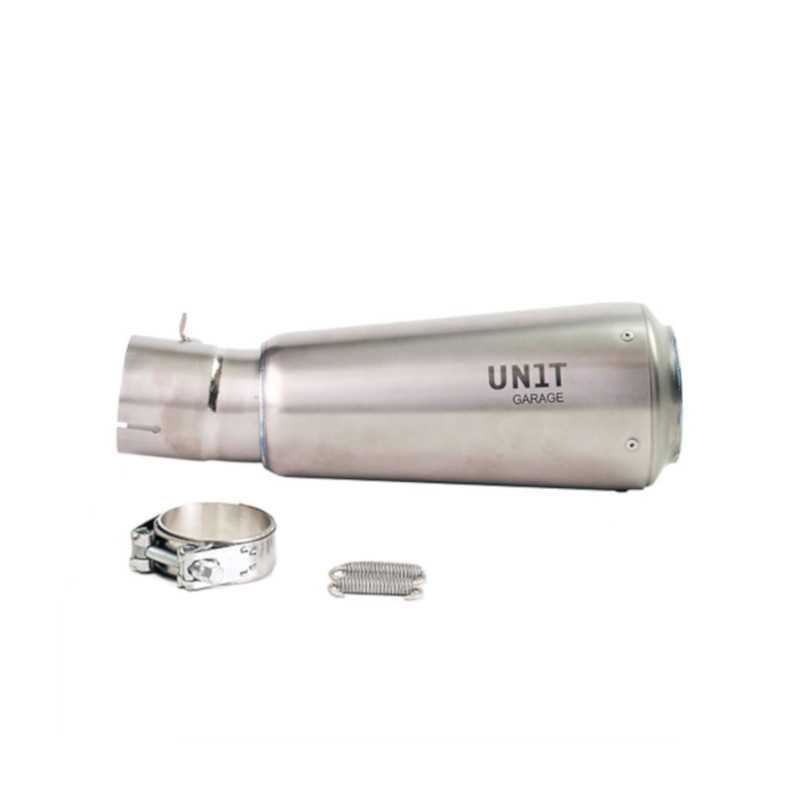 Unit Garage short exhaust BMW R12 & R12 NineT - Titanium