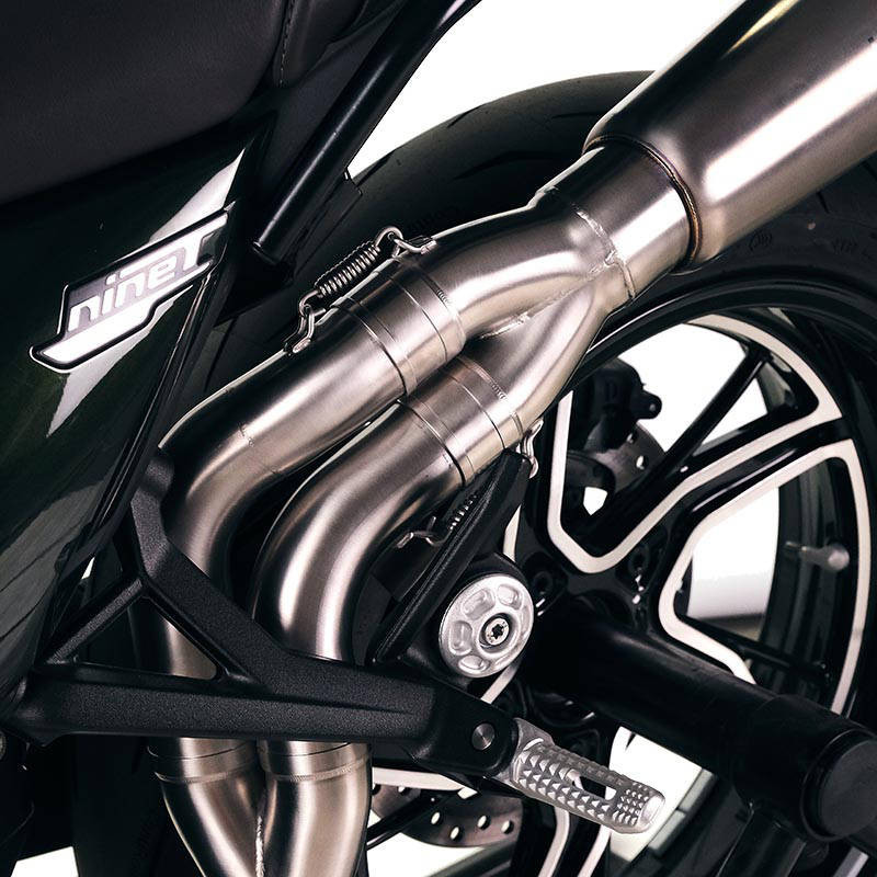 Unit Garage high exhaust BMW R12 & R12 NineT - titanium