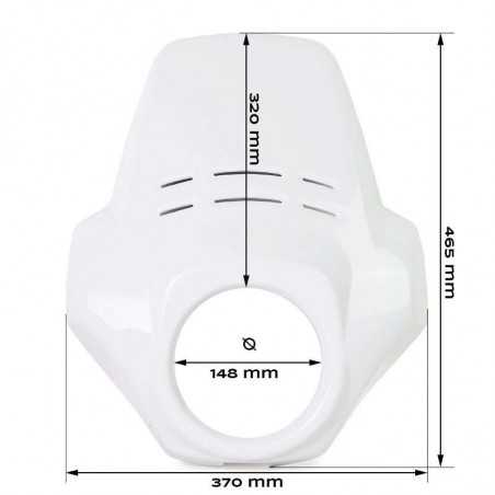 Unit Garage Fennel windscreen BMW R12 GS - aragonite・R12 Store